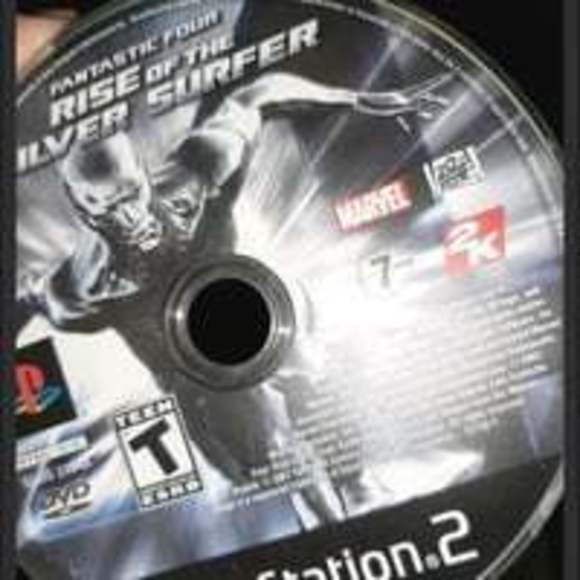 Other | Fantastic Four Rise Of The Silver Surfer Ps2 Playstation 2 Disc ...